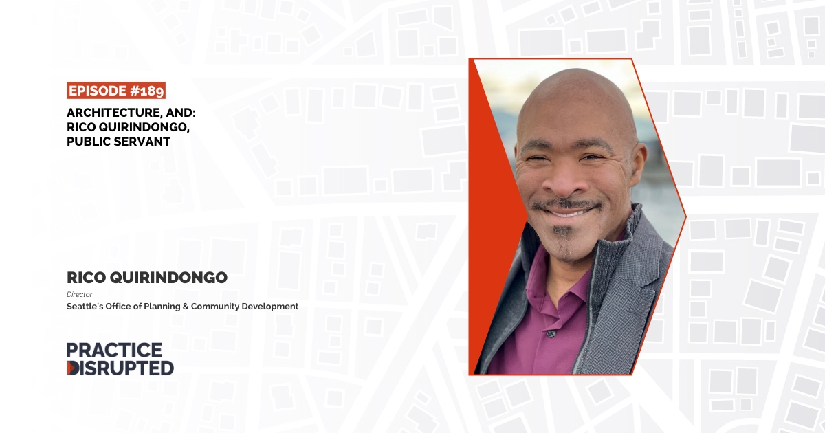 [189] Architecture, And: Rico Quirindongo, Public Servant